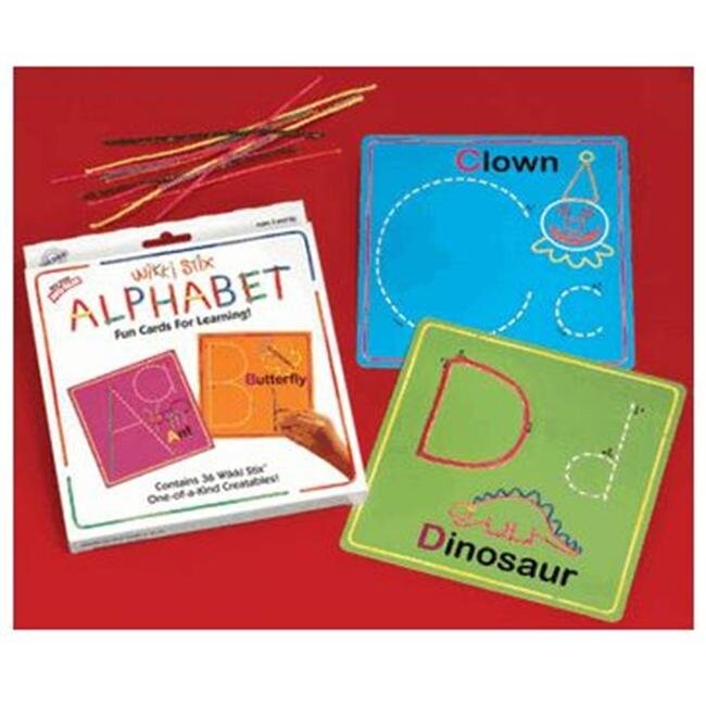 Wikki Stix WKX606 Wikki Stix Alphabet Cards on OnBuy