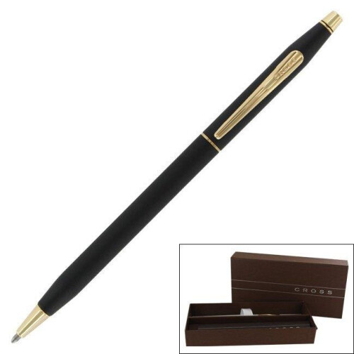 Cross CRO2502 Cross Classic Century Ballpoint Retractable Pen&, Black ...