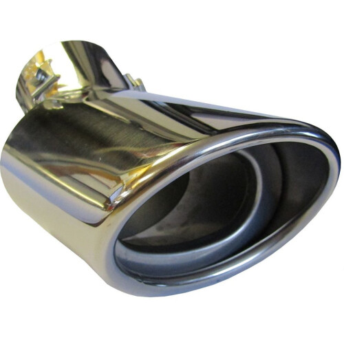 Chrome 178mm Exhaust Tip | Oval Exhaust Tip on OnBuy