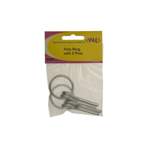 Awning/Tent Pole Rings With Pins - Pack of 2 on OnBuy