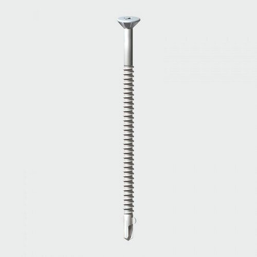 TIMco LW50S Exterior Wing Tip Self Drill Screw Silver Ruspert 5.5 x ...