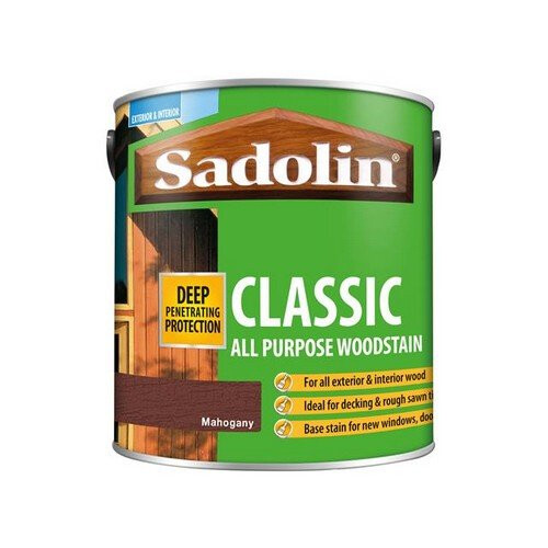 Sadolin 5028492 Classic Wood Protection Mahogany 2.5 Litre on OnBuy