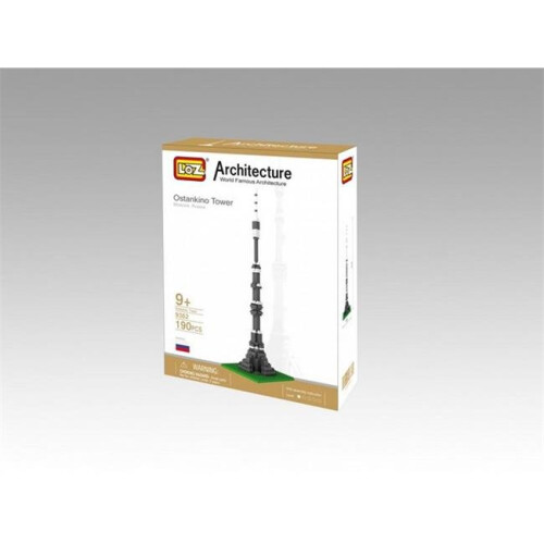 CIS 9362 Ostankino Tower Model, Micro Building Blocks Set on OnBuy