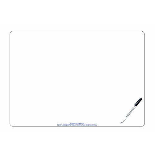 A4 Desktop PUPIL Whiteboard with BLACK Mini Whiteboard Marker Pen - eco ...