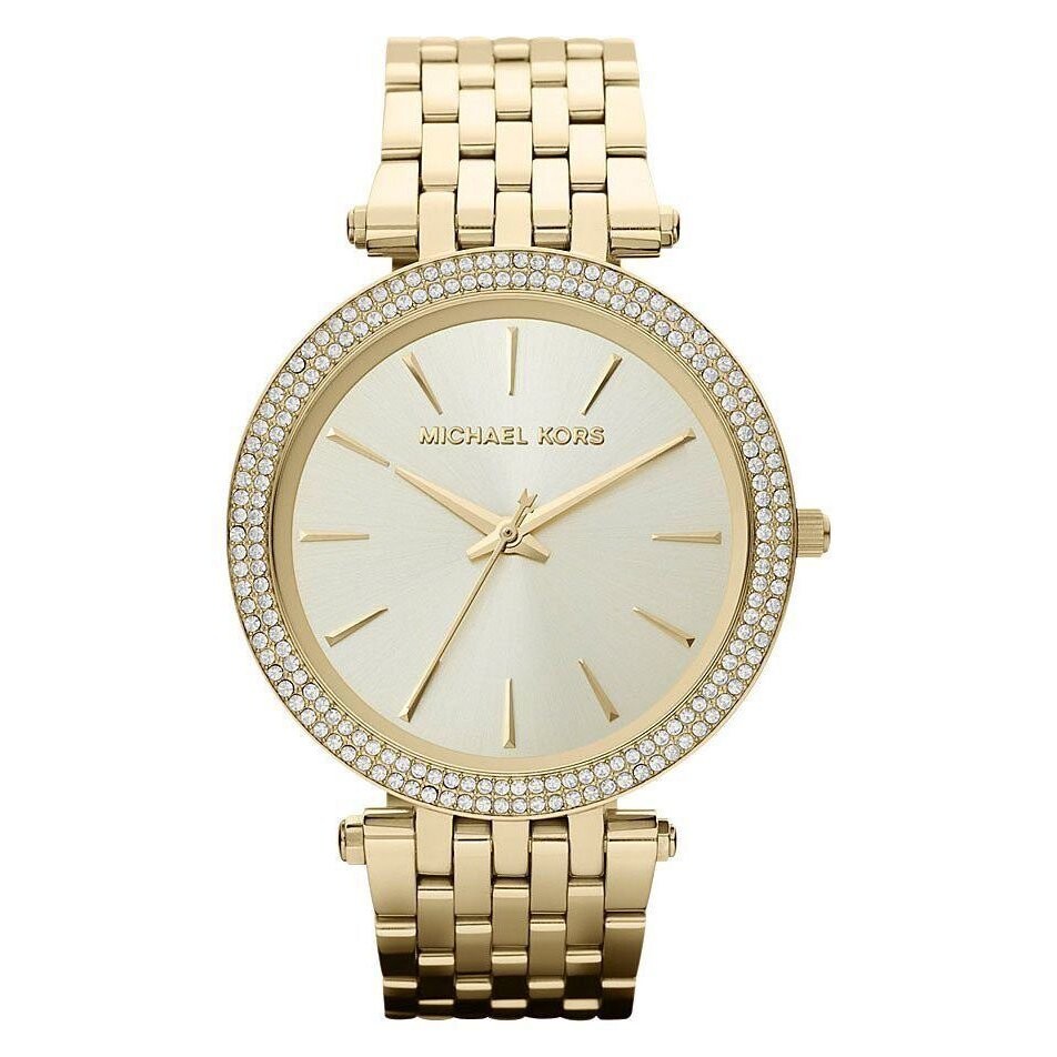 Michael Kors Darci Ladies Watch Gold Bracelet Champagne Dial MK3191 on ...