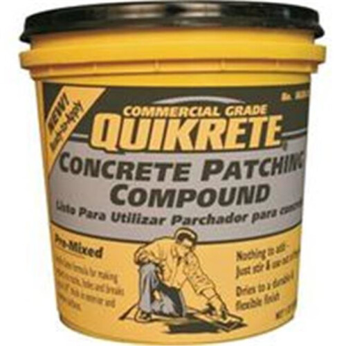 Quikrete 0075531 Concrete Patching Compound, 4 lbs - Pail - Paste on OnBuy