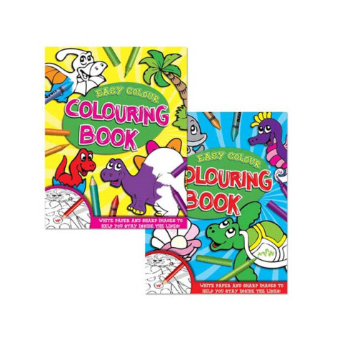 Easy Colour Junior Colouring Book Large Sharp Images For Kids on OnBuy