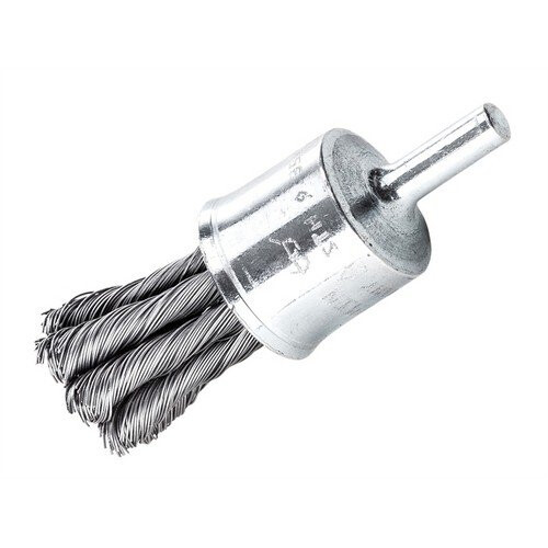 Lessmann 456278 Knot End Brush with Shank 29mm x 0.35 Steel Wire on OnBuy