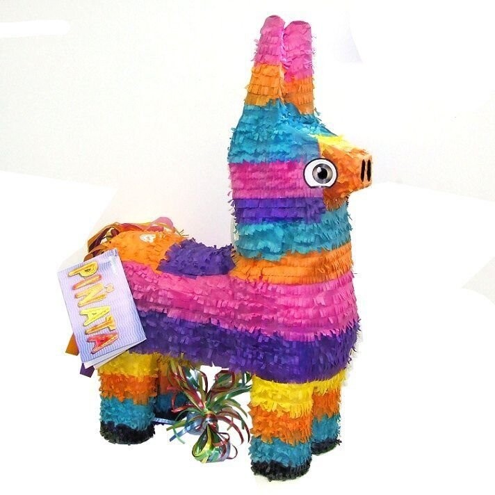 El Burro (The Donkey) Pull String Pinata - Fiesta Party Games Fun Kids ...