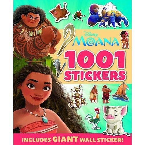 Disney - Moana: 1001 Stickers (1001 Stickers Disney) on OnBuy