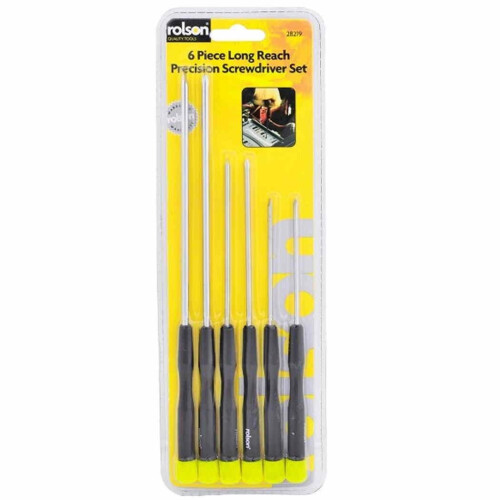 Precision Screwdriver Set 6 Piece Long Reach Magnetic Screw Driver ...