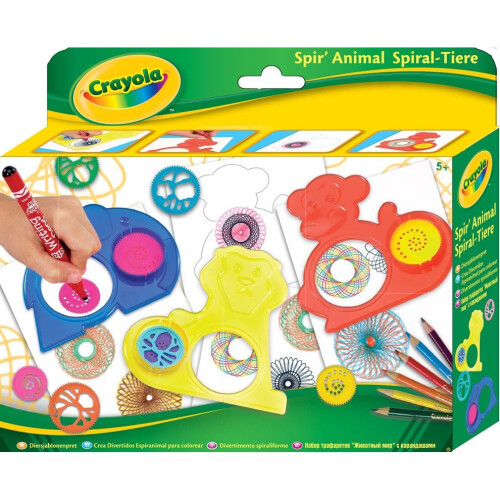 Crayola Spir'Animal Spiral Art Set | Kids' Spirograph on OnBuy