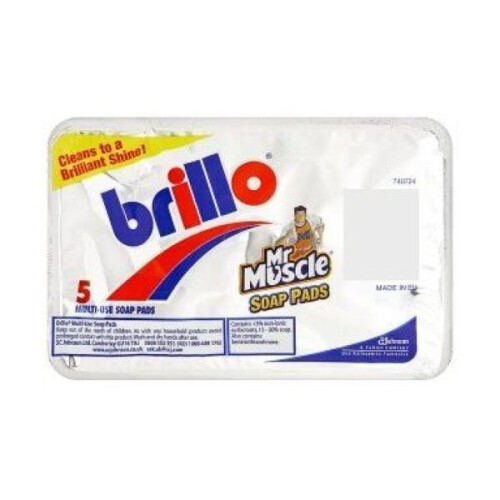 Brillo Multi-Use Soap Pads 5-Pack. on OnBuy
