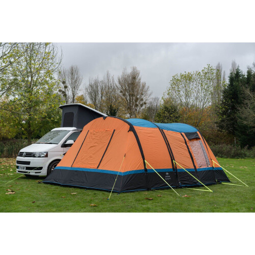 OLPRO Cocoon Breeze Camper van Driveaway Awning (Orange/ Black) on OnBuy