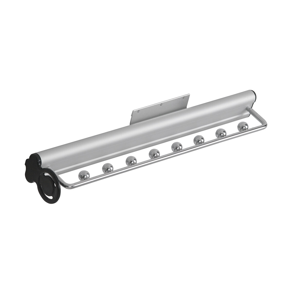 Retractable Rail Wardrobe Top Mounted Pull Out Retractable Rail Tie ...