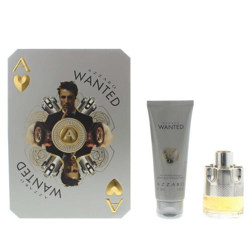 Azzaro Wanted Gift Set 50ml EDT + 100ml Hair And Body Shampoo on OnBuy