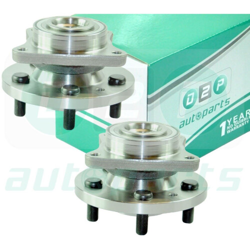 2x FRONT WHEEL BEARING HUB FOR LAND ROVER DISCOVERY 3 & 4 RANGE ROVER ...