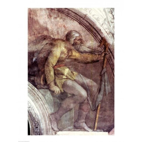 Sistine Chapel Ceiling - One of The Ancestors of God Poster Print by ...