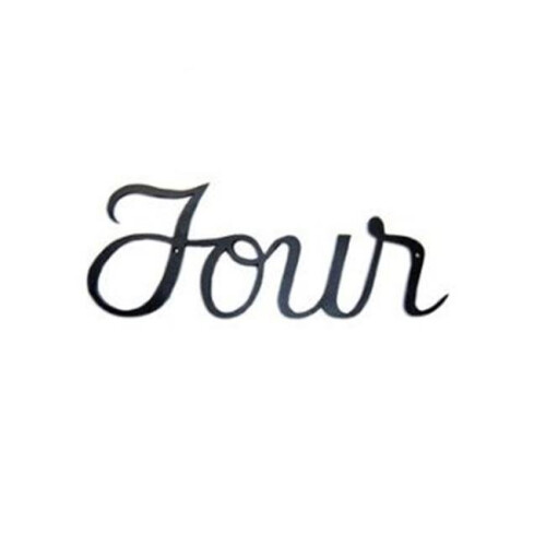 Script Modern House Number Four on OnBuy