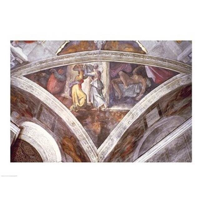 Sistine Chapel Ceiling - Judith Carrying The Head of Holofernes Poster ...