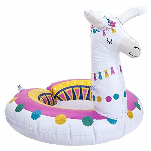 GEEZY 36" Jumbo Inflatable Llama Swim Ring | Llama Pool Float on OnBuy