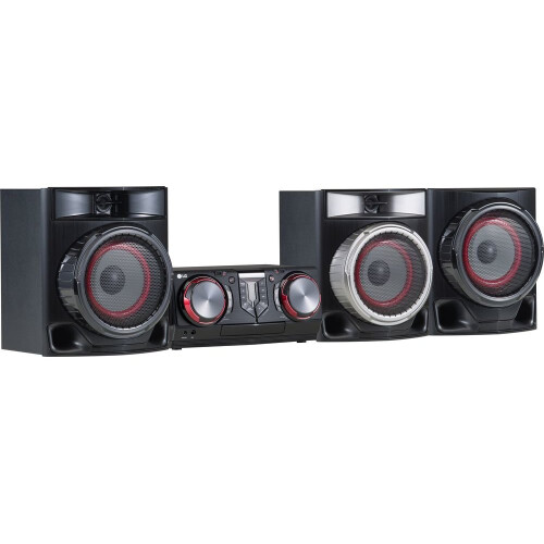 LG CJ45 Bluetooth Megasound Party Hi-Fi System - Black, Black on OnBuy