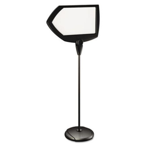 Mastervision SIG01010101 MasterVision Floor Stand Sign Holder Arrow ...