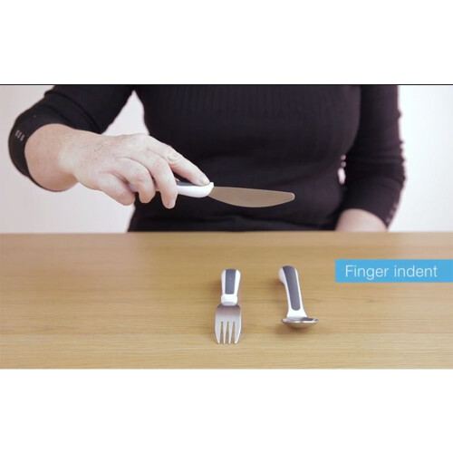 Kura Care Adult Cutlery - Easy Grip Cutlery - Adult Eating Aids Knife ...