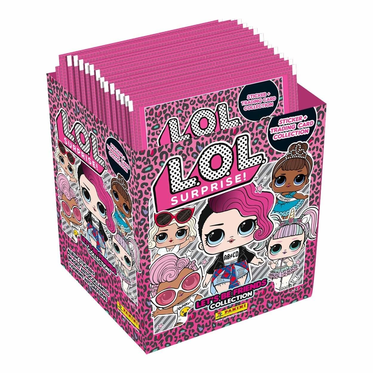 LOL Surprise Sticker Collection: Let's Be Friends - Sticker Pack Box ...