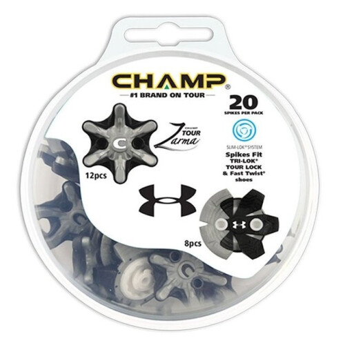 Champ Zarma Tour Under Armour Golf Shoe Spikes Slim Lok Thread Insert ...