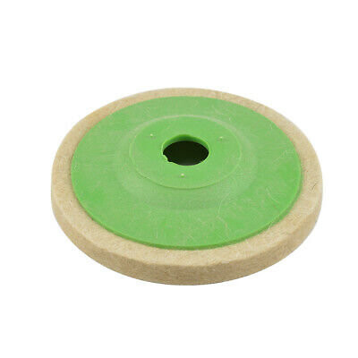 10X 100mm 4 Inch Round Wool Buffing Pad Polishing Wheel Felt Buffer on ...
