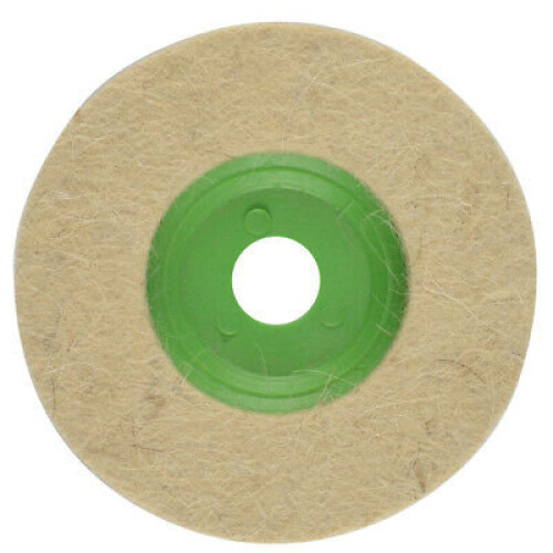 10X 100mm 4 Inch Round Wool Buffing Pad Polishing Wheel Felt Buffer on ...