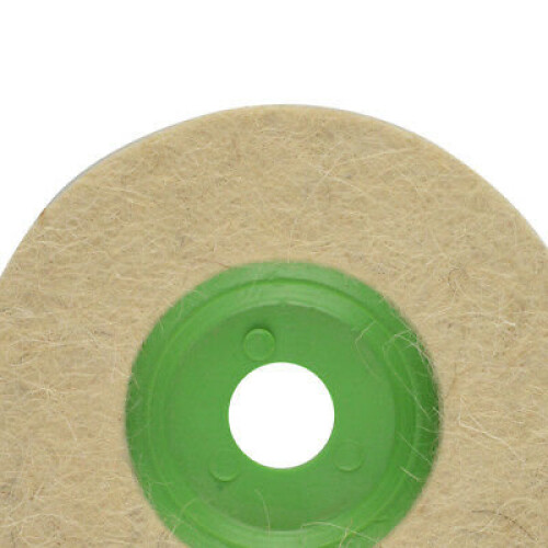 10X 100mm 4 Inch Round Wool Buffing Pad Polishing Wheel Felt Buffer on ...