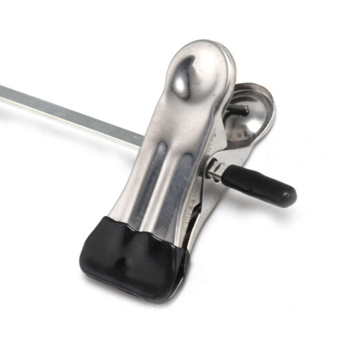 20X Metal Clip Coat Hangers Clothes Closet Pant Trousers Skirt Rack on ...