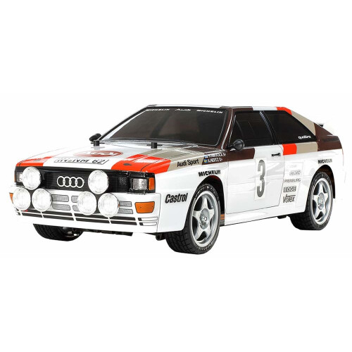 Tamiya 58667 1:10 RC Audi Quattro Rally A2 (TT-02) Model Kit 1:14 on OnBuy