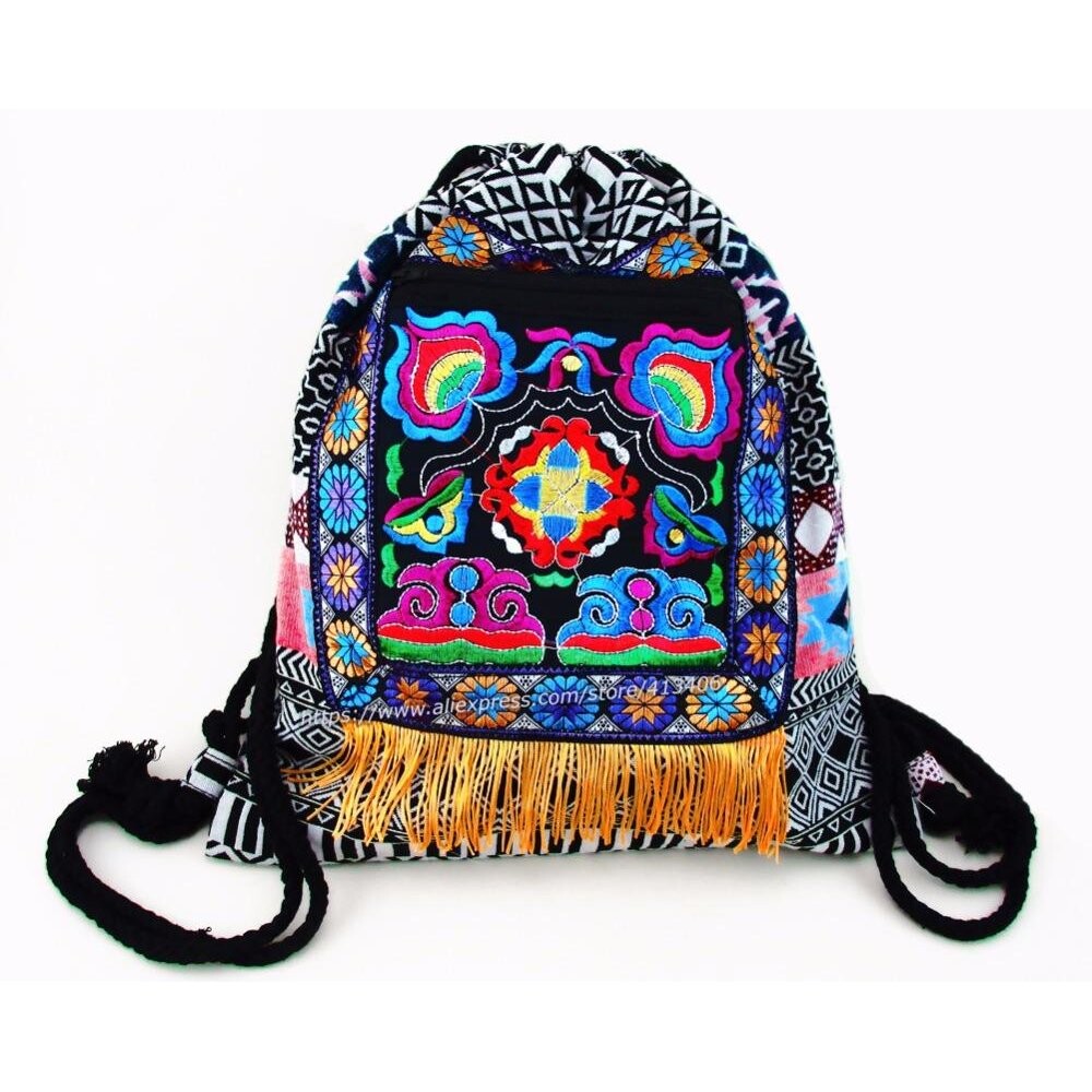 Tribal Vintage Hmong Thai Indian Ethnic Boho rucksack Boho hippie ...