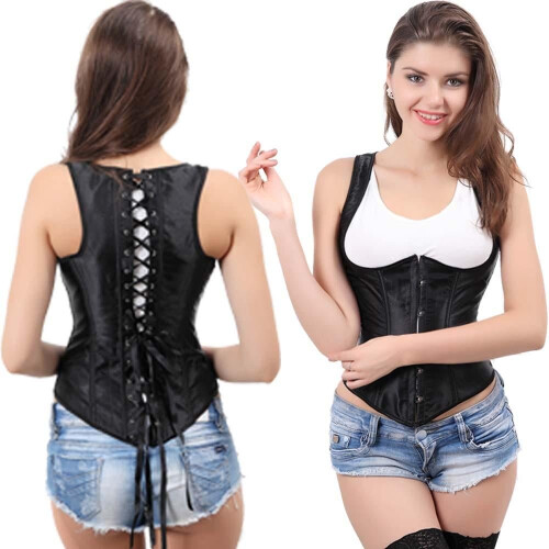 Hot Sexy Underbust Women Corsets Tops Waist Trainer Steampunk Corselet
