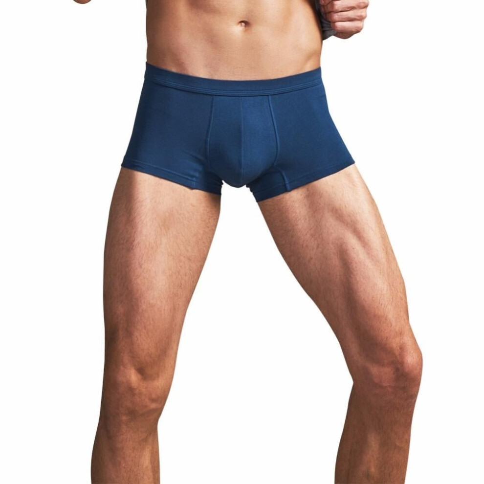 THREEGUN 1pcs Lots Mens Boxers Underwear Solid Male Boxer Shorts Breathable High Elastic Boxers Large Size Cueca Homme Size L on OnBuy
