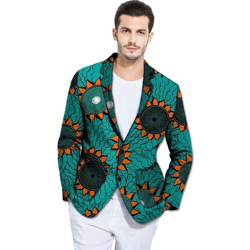 African dashiki balzers customized african print suit jacket Ankara ...