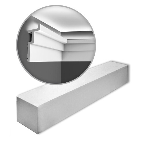 Orac Decor C396-box MODERN STEPS Cornice mouldings 1 Box 8 pieces | 16 ...