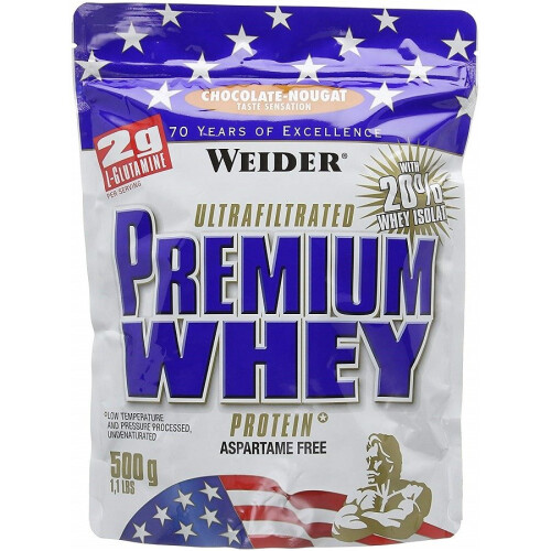 Weider Premium Whey, Chocolate Nougat, 500g on OnBuy