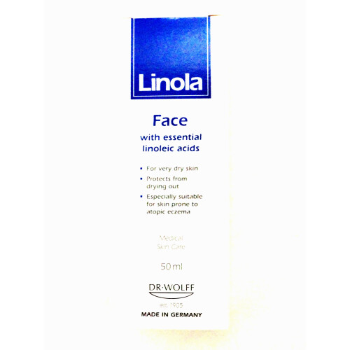 Linola Face Cream 50ml Eczema,Very Dry Skin,Linoleic Acid By Dr.Wolff ...