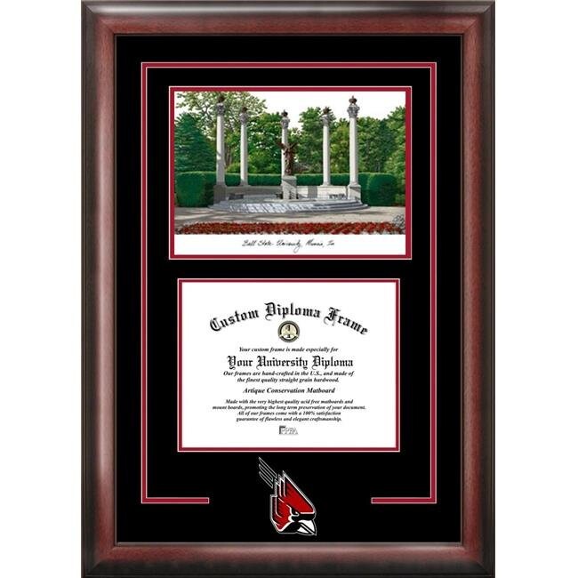 Campus Images IN985SG-108 8 x 10 in. Ball State University Spirit ...