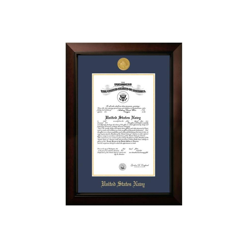 Campus Images NACLG0018.5x11 8.5 x 11 in. Patriot Frames Navy ...