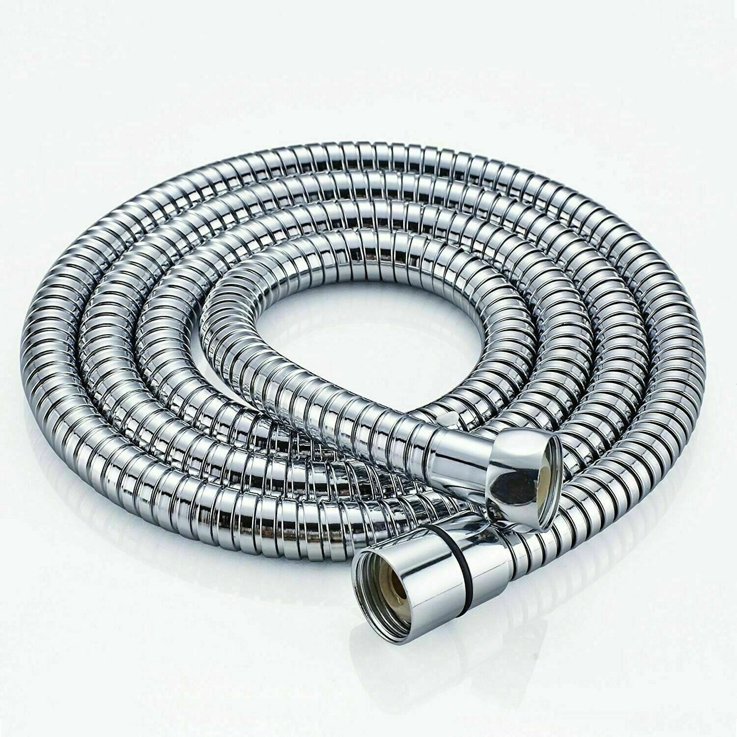 Shower Hose Pipe 1.5M Stainless Steel Chrome Flexible Bathroom Bath ...