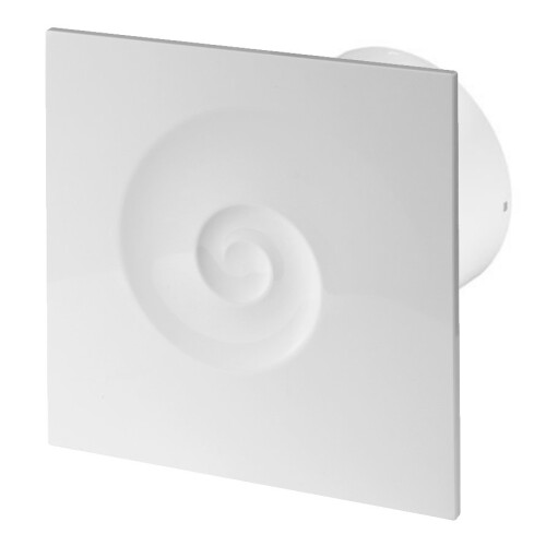 (Standard) 100mm VORTEX Extractor Fan White ABS Front Panel Wall ...