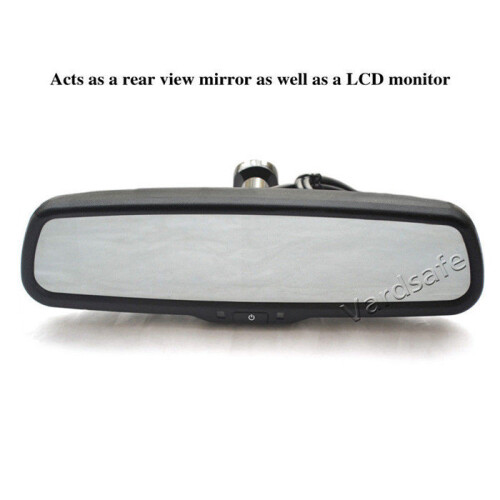 Vardsafe VS811R Reverse Camera & Replacement Rear View Mirror Monitor ...