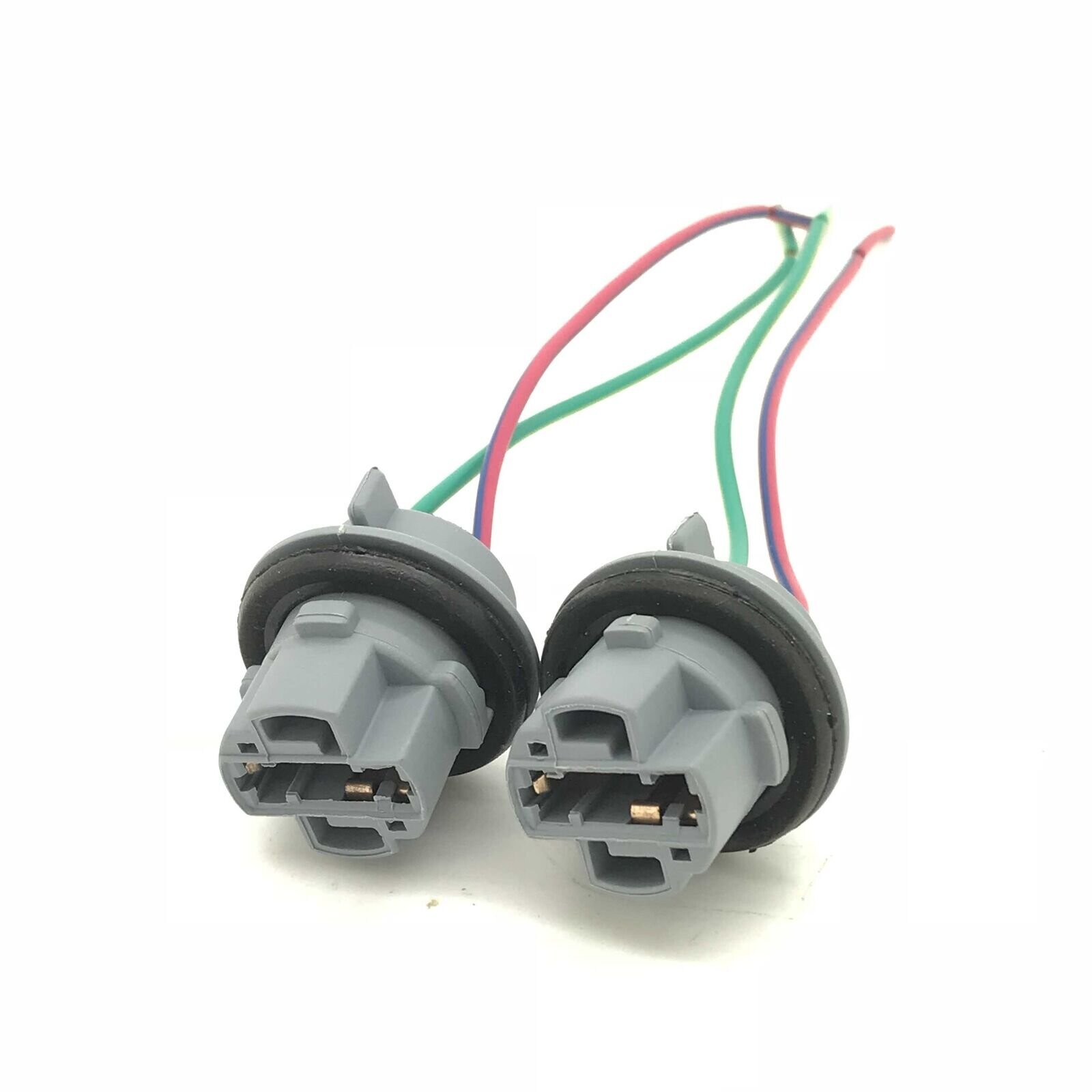 Pre-Wired 582 T20 7440 W21W Bulb Socket Holders LED Repair Indicator ...