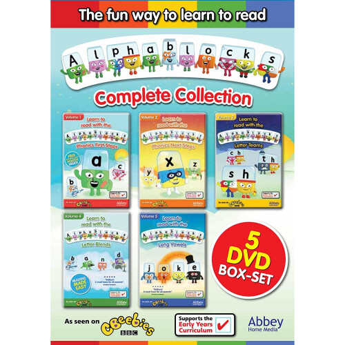 Alphablocks Complete DVD Collection | CBeebies DVD Box Set on OnBuy