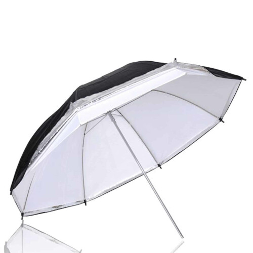 43”/110cm Photography White Studio Flash Umbrella Reflective Diffuser ...